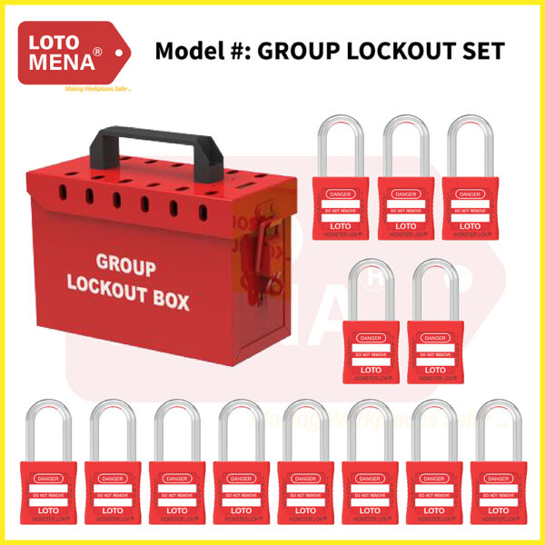 Lockout Tagout Kits: Safety Kits for Effective LOTO Procedures - LOTO MENA